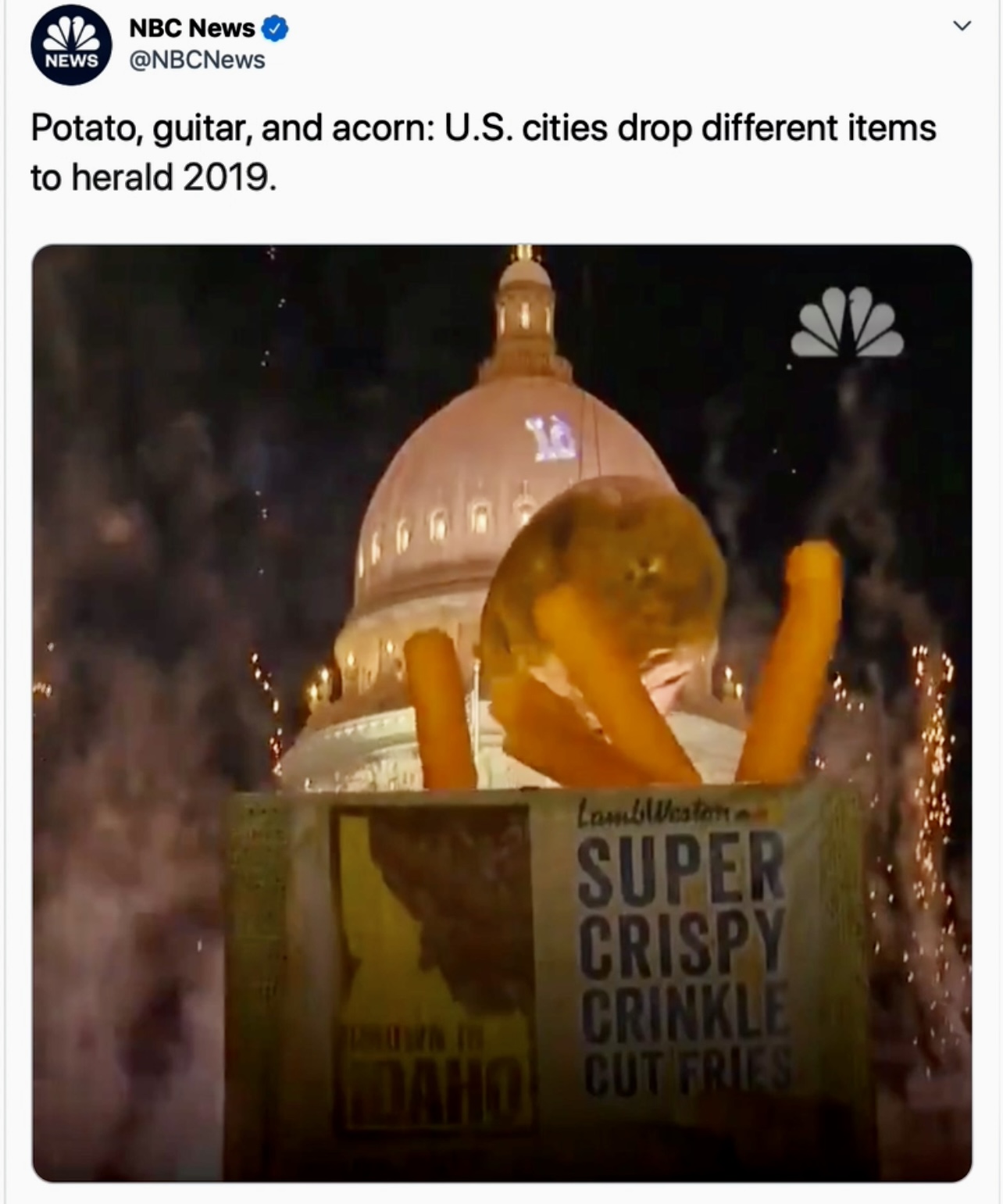 Idaho® Potato Drop | National French Fry Festival